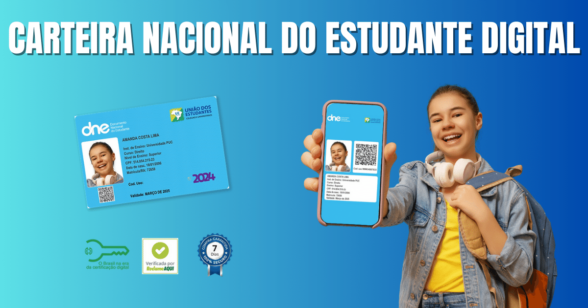 DNE - Carteira Nacional do Estudante Digital